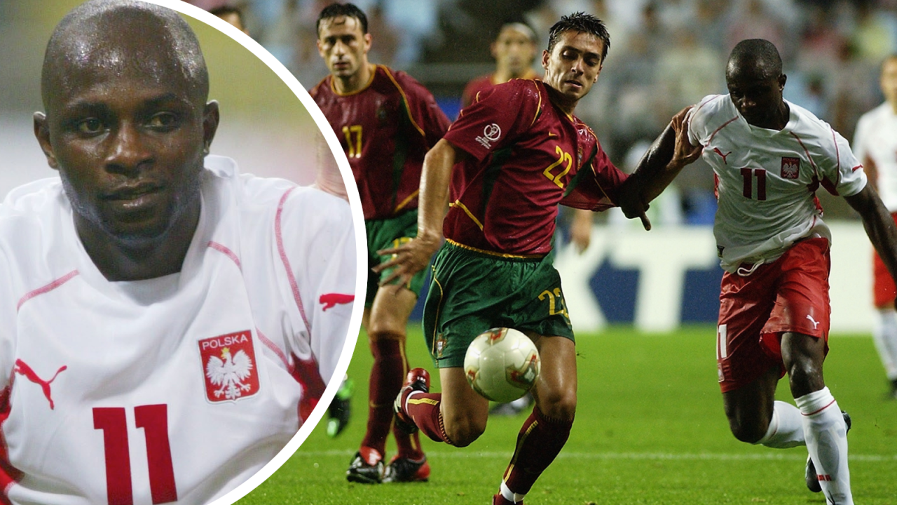 Emmanuel Olisadebe obchodzi 46. urodziny. Był gwiazdą polskiej piłki na ...