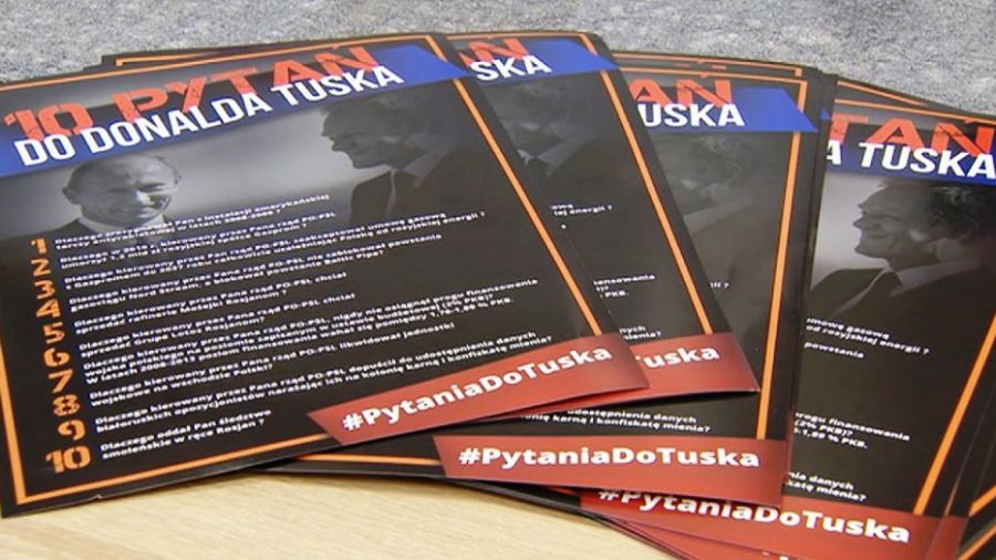 Pytania do Donalda Tuska. PiS rozlicza poprzedni rząd