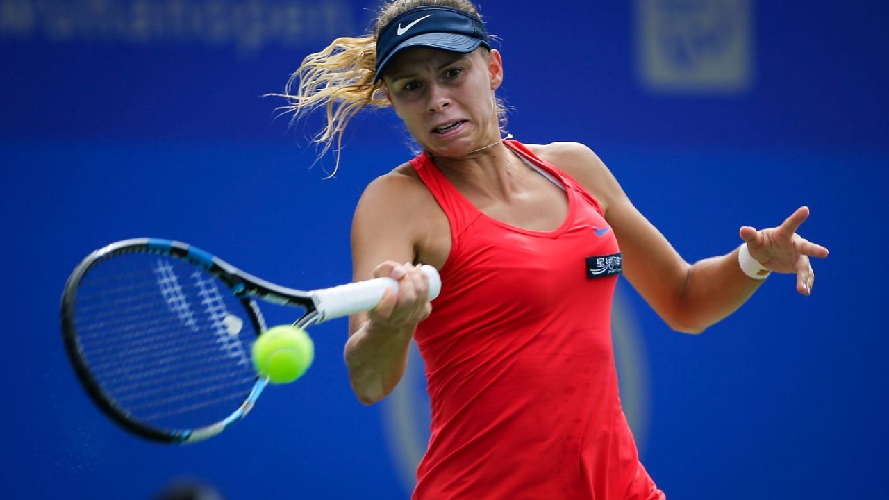 WTA w Bogocie: zwycięstwo Linette. Polka w ćwierćfinale | TVP SPORT