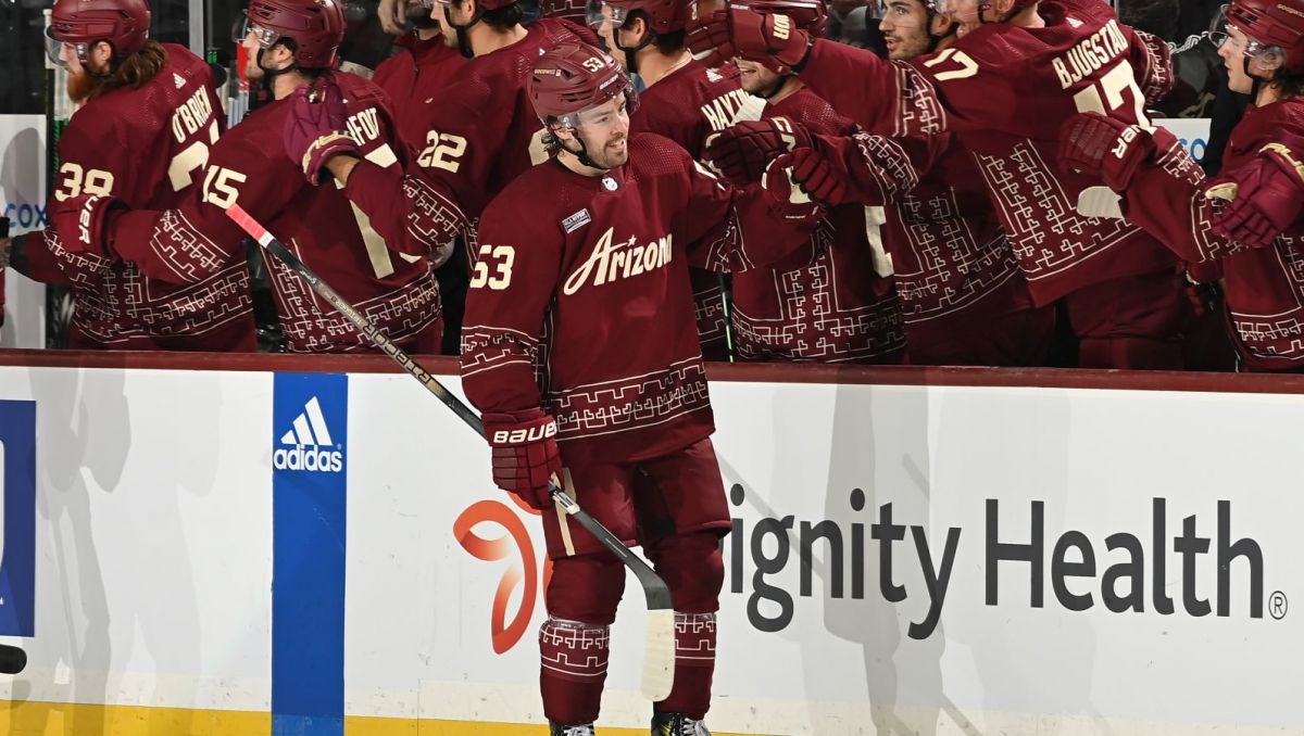 NHL: pierwszy hat-trick Michaela Carcone'a i wysoka wygrana Arizona ... NHL: pierwszy hat-trick Michaela Carcone'a i wysoka wygrana Arizona ...