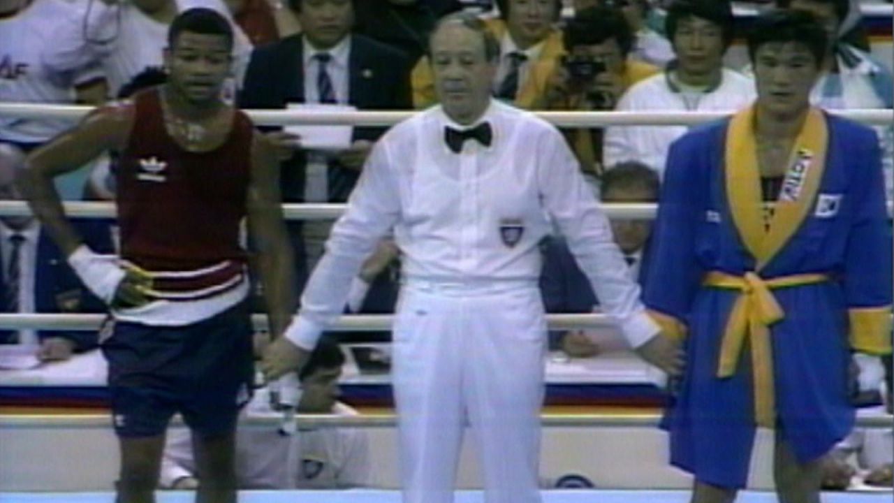 Boks, IO 1988. Roy Jones Jr – Park Si-hun (skrót). Największy skandal w ...