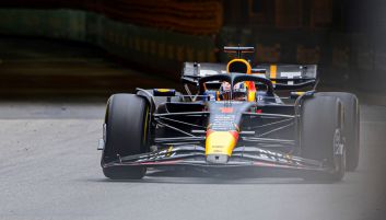 Robert Lewandowski na torze Formuły 1. Pojawił się przed Grand Prix ...