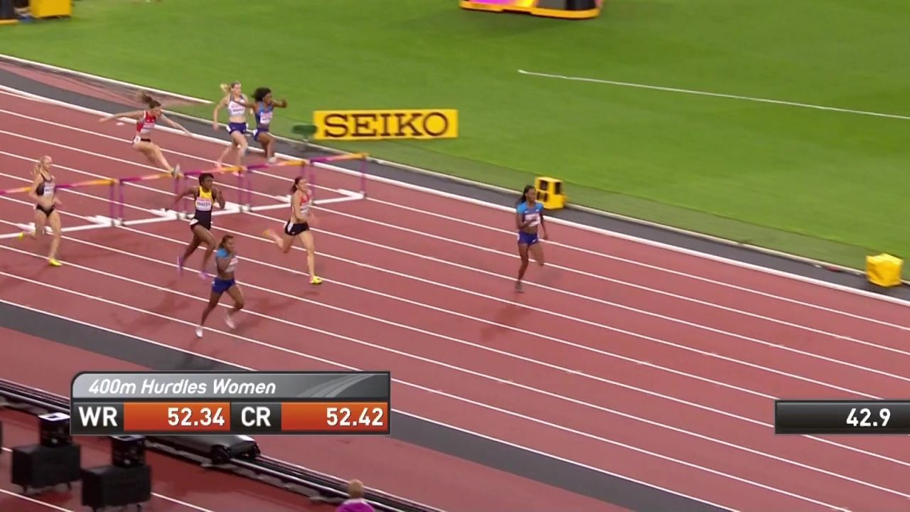 Sensacja w biegu na 400 m ppł. Cori Carter mistrzynią świata | TVP SPORT