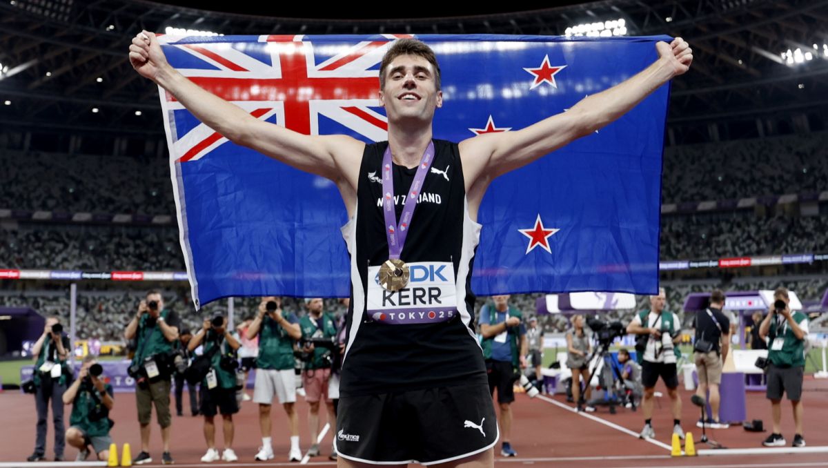 MŚ w lekkoatletyce 2025. Hamish Kerr z Nowej Zelandii złotym medalistą ...