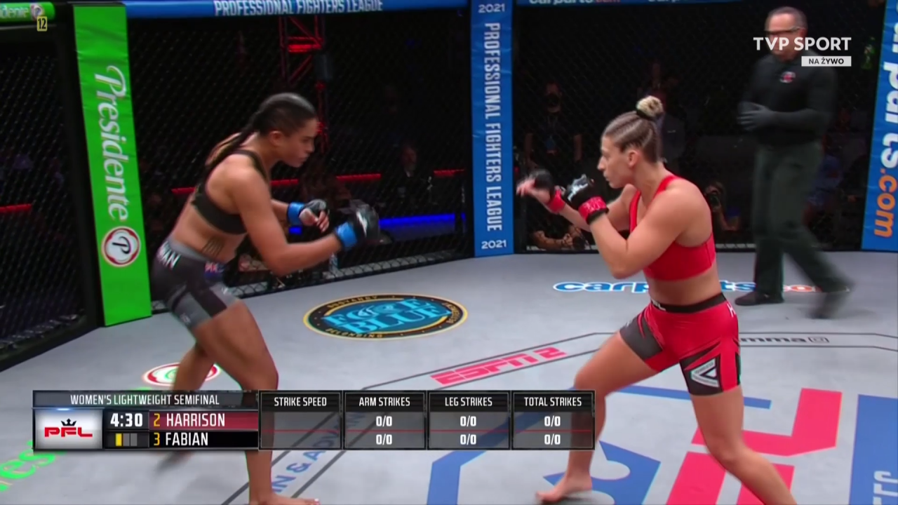 PFL: Kayla Harrison vs. Genah Fabian (wideo) | TVP SPORT