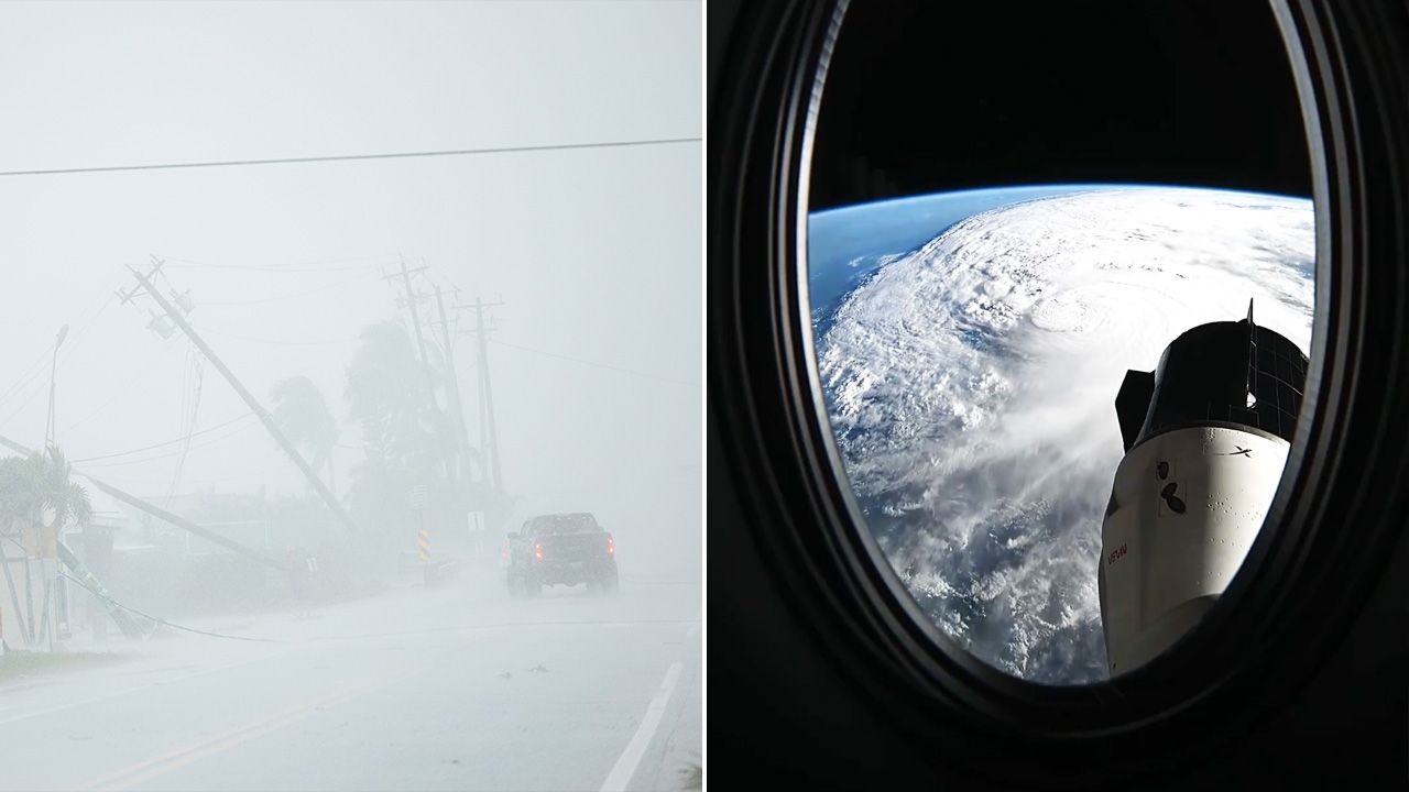 Huragan Milton zbliża się do wybrzeża Florydy (Tampa). Tak huragan ...