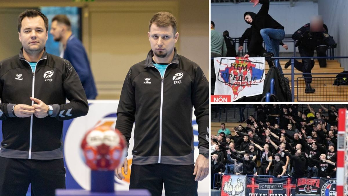 Piłka ręczna. Chuligański skandal w Pucharze EHF. Polscy sędziowie ...