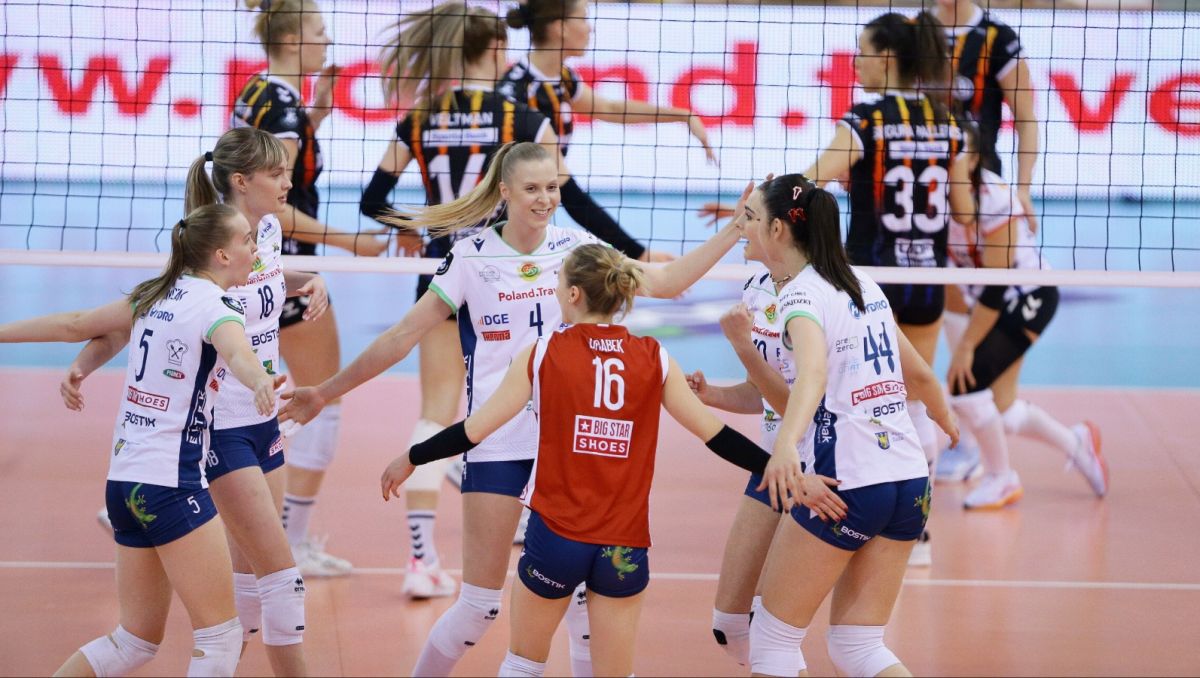 LM siatkarek. Zwycięstwo BKS Bostik ZGO Bielsko-Biała w meczu 1 ...