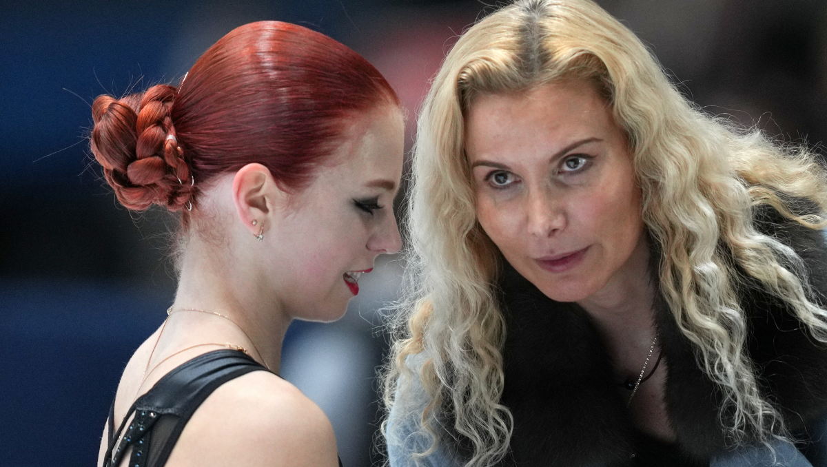 Eteri Tutberidze pojawiła się na mistrzostwach świata w łyżwiarstwie ...