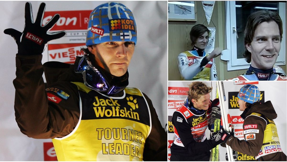 Ahonen się uśmiechnął. Janne V wygrał Turniej Czterech Skoczni 2008 ...