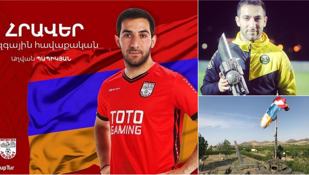 "W Armenii giną ludzie, a świat milczy". Agwan Papikyan o piłce, życiu ...