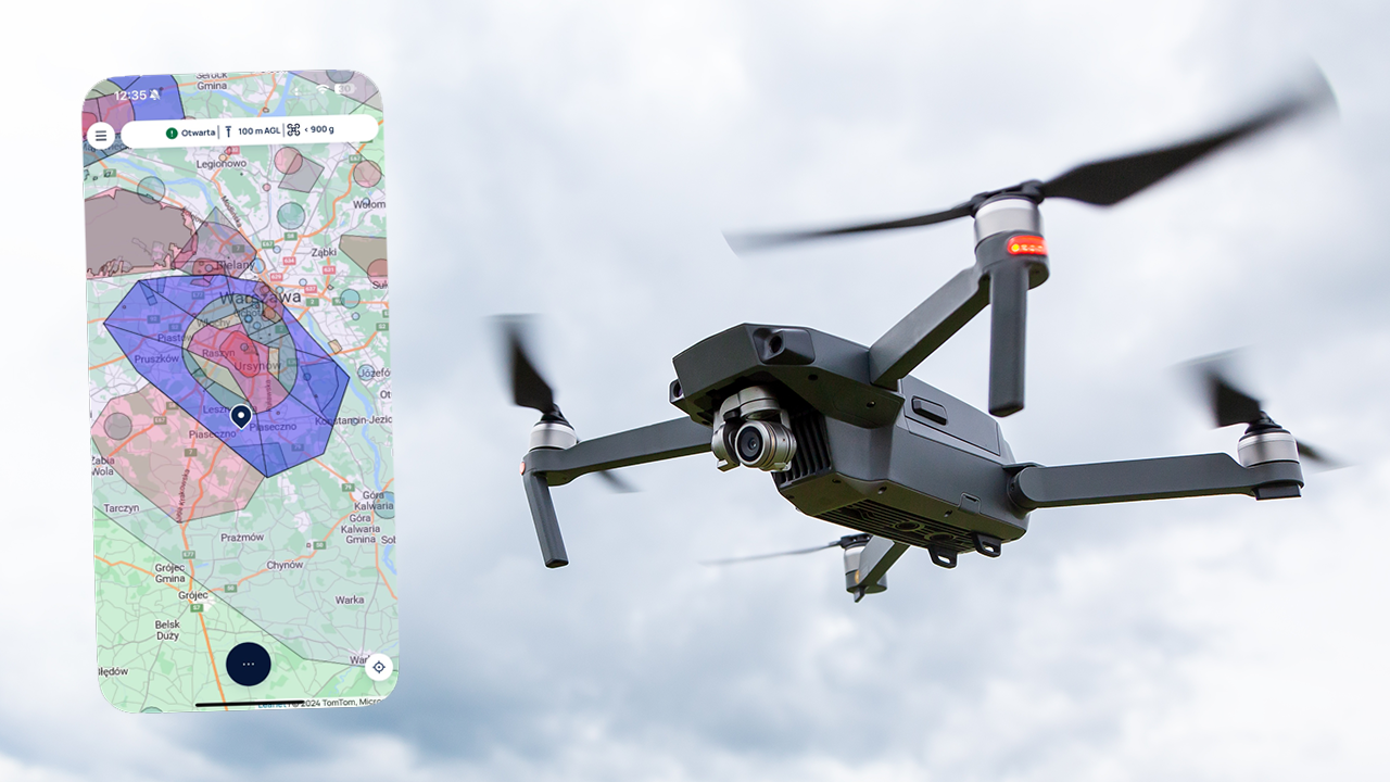 Aplikacja Drone Tower już działa. Jak zgłosić lot dronem? Wygodny check ...