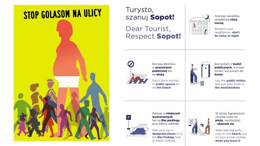 Turysto, szanuj Sopot! Czyli o wakacyjnym savoir-vivre