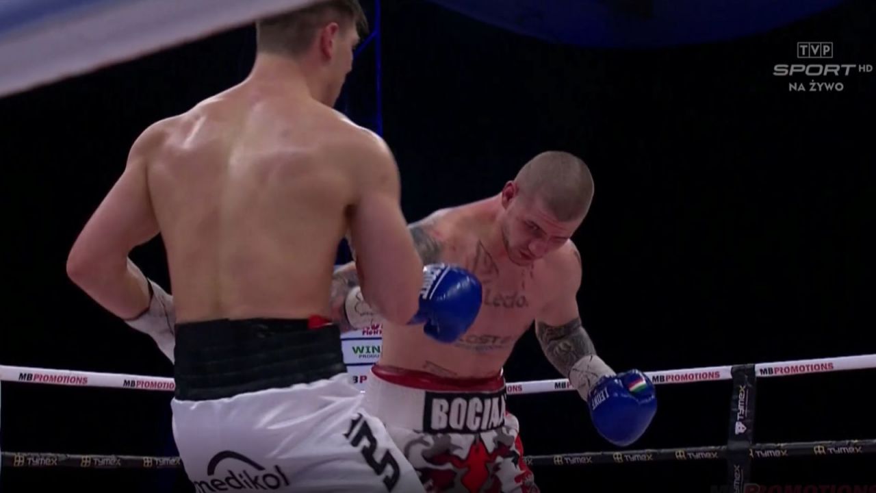 MB Boxing Night #9. Patryk Szymański znokautował Daniela Bociańskiego ...