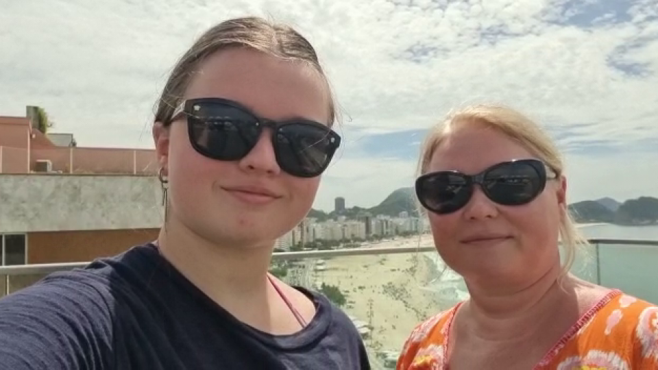 Słoneczne życzenia od Marii i Sylwii Płonki z Rio de Janeiro