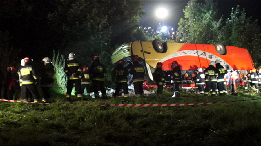 Akcja ratunkowa po wypadku w Leszczawie Dolnej. Podsumowanie